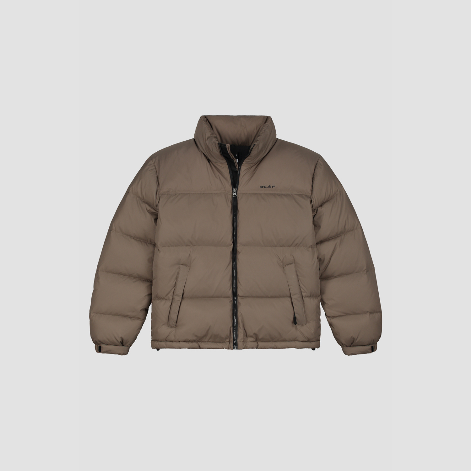 Puffer Jacket - Taupe – ØLÅF