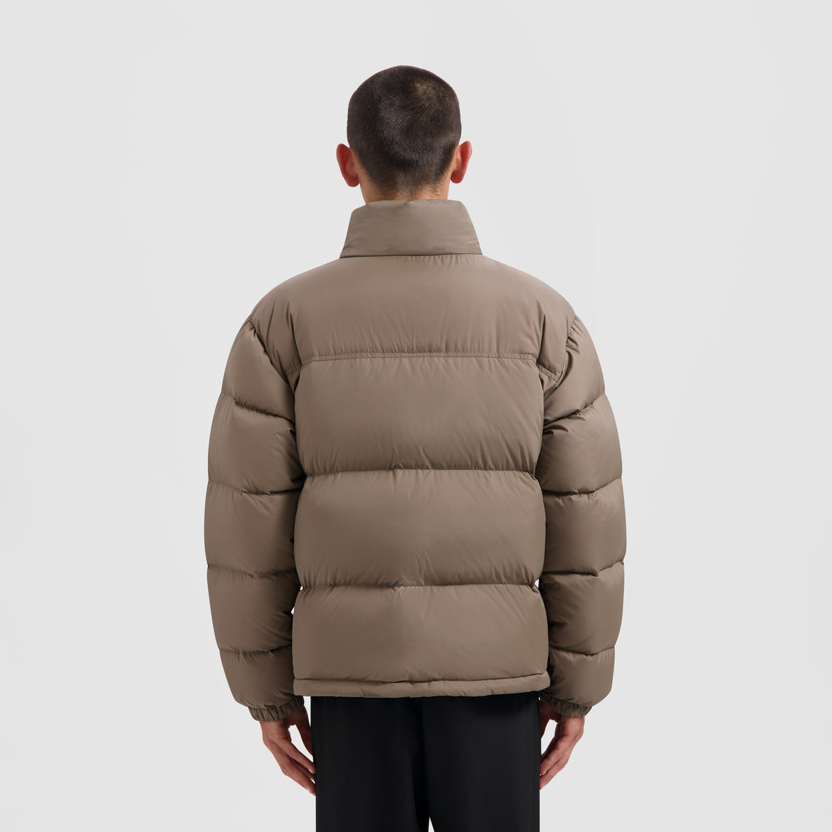 Puffer Jacket - Taupe – ØLÅF
