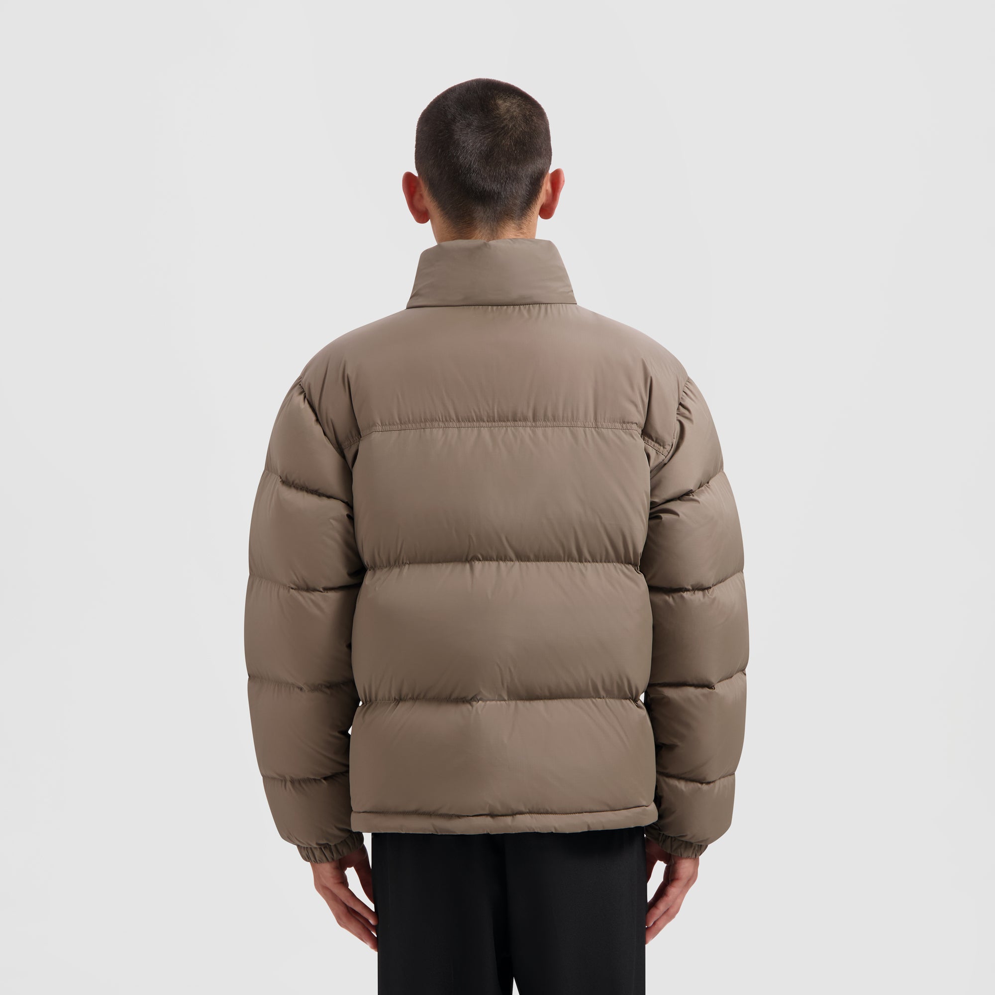Puffer Jacket - Taupe – ØLÅF